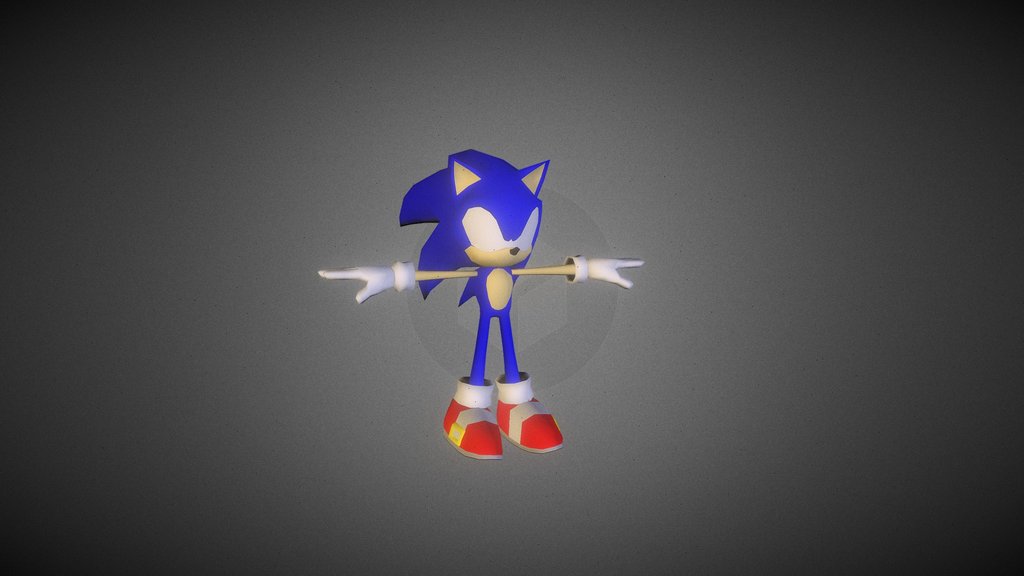 sonic - A 3D model collection by zaiden.arciniega737 - Sketchfab