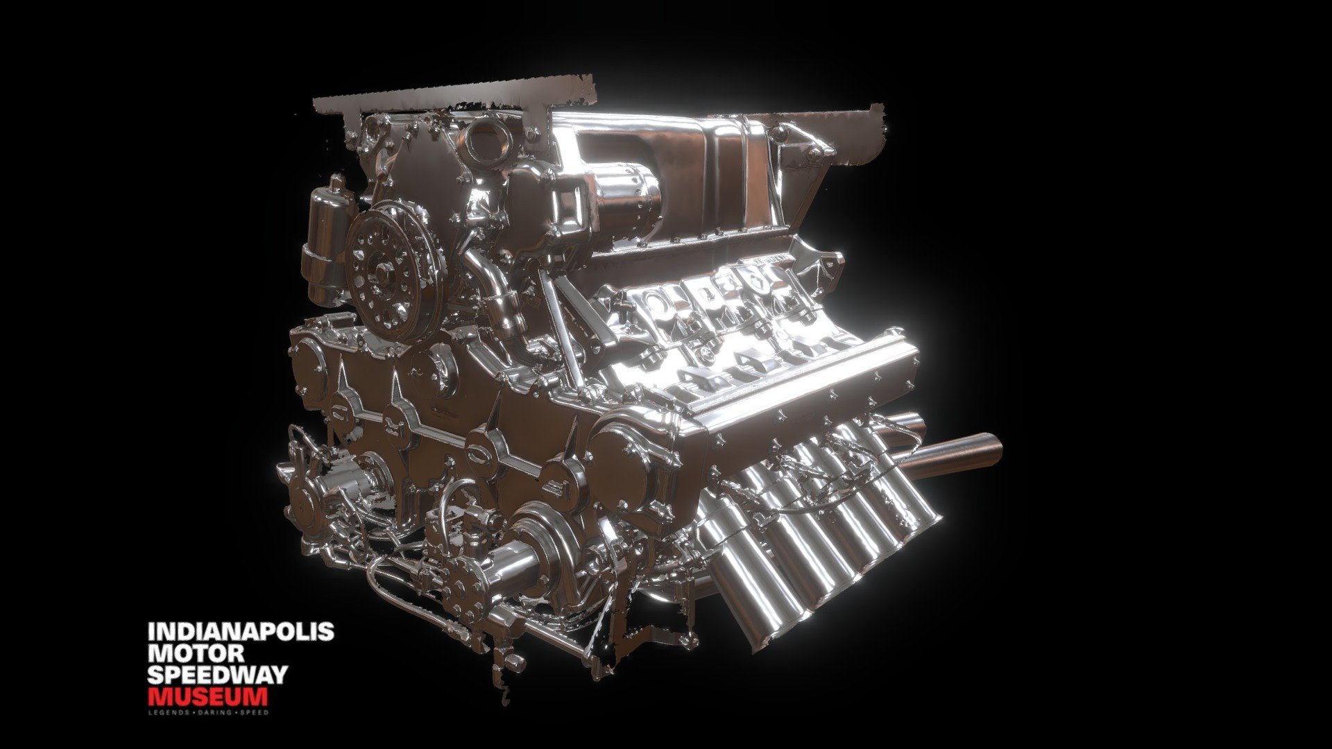 Ford 4 Cam Engine - 3D model by Znyth Technologies (@znyth) [215ceab ...