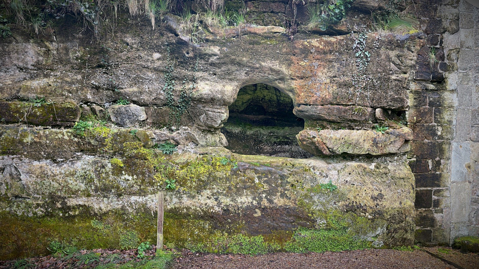 Guys cave at guys cliff house warwick - 3D model by Alex Tench (@alex ...