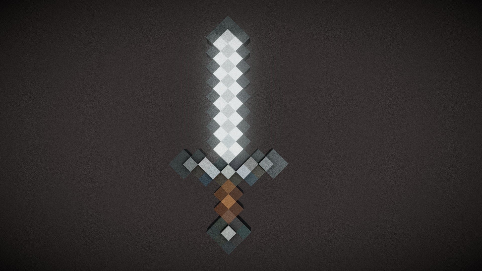 Minecraft Iron Sword - Download Free 3D model by AwesomeGuy222 [215eb5d ...