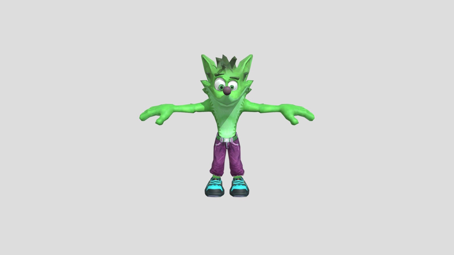 Crash Hulk - 3D model by kanaleja87 [2161292] - Sketchfab