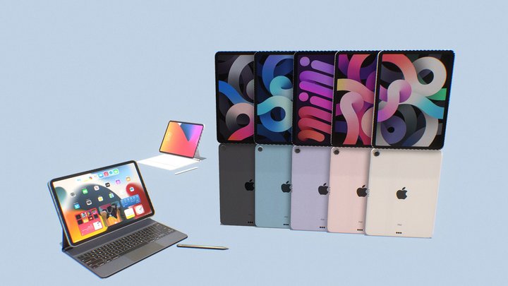 Ipad 3D models - Sketchfab