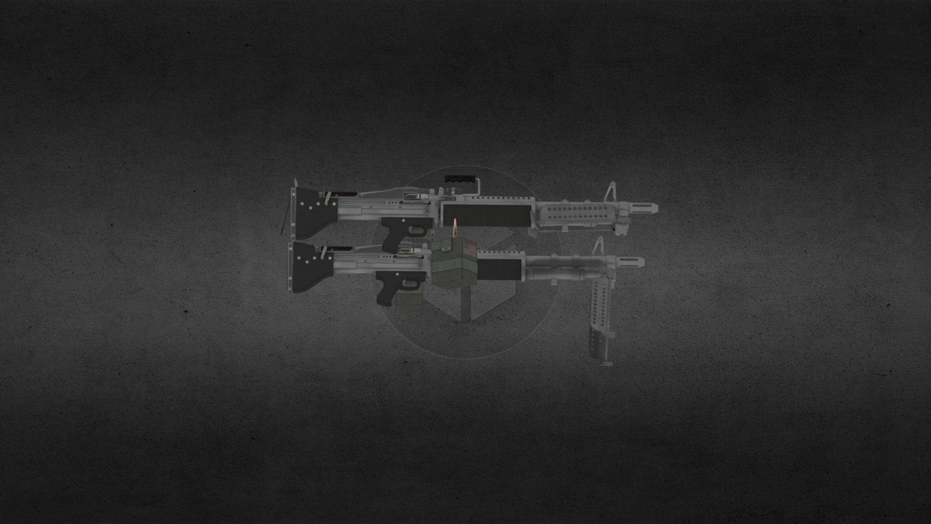 m60-machine-gun-vietnam-war - 3D model by Ara_my45yt [21643ac] - Sketchfab