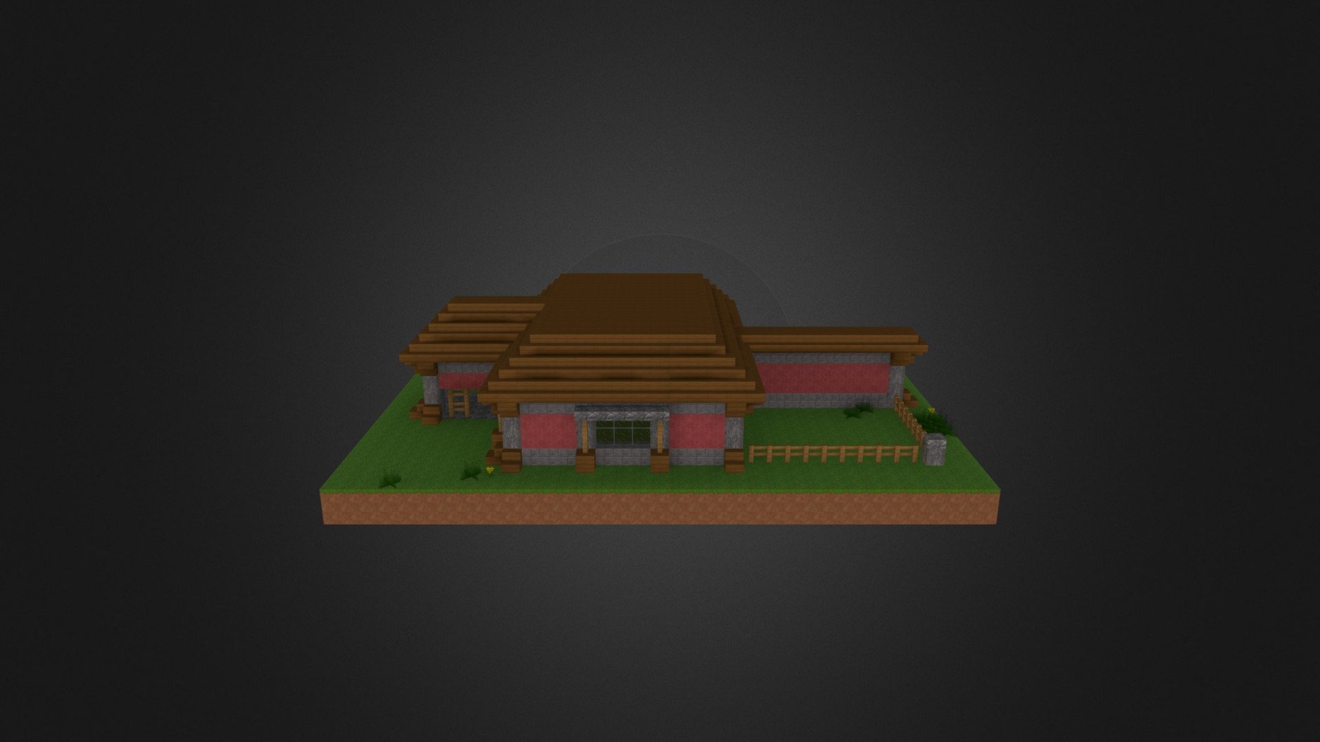 Pixelmon Town P1 - Daycare - 3D model by rvolution [2164bde] - Sketchfab
