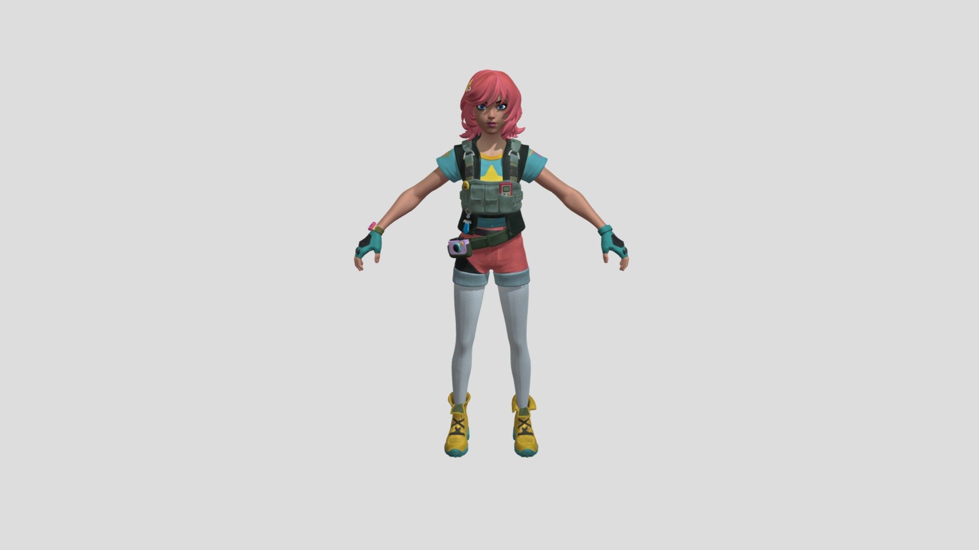 Undercover Skye - Fortnite Skin - Download Free 3D model by ...