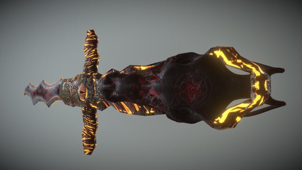 Dark Sword - 3D model by jpolicromatico [2166a84] - Sketchfab