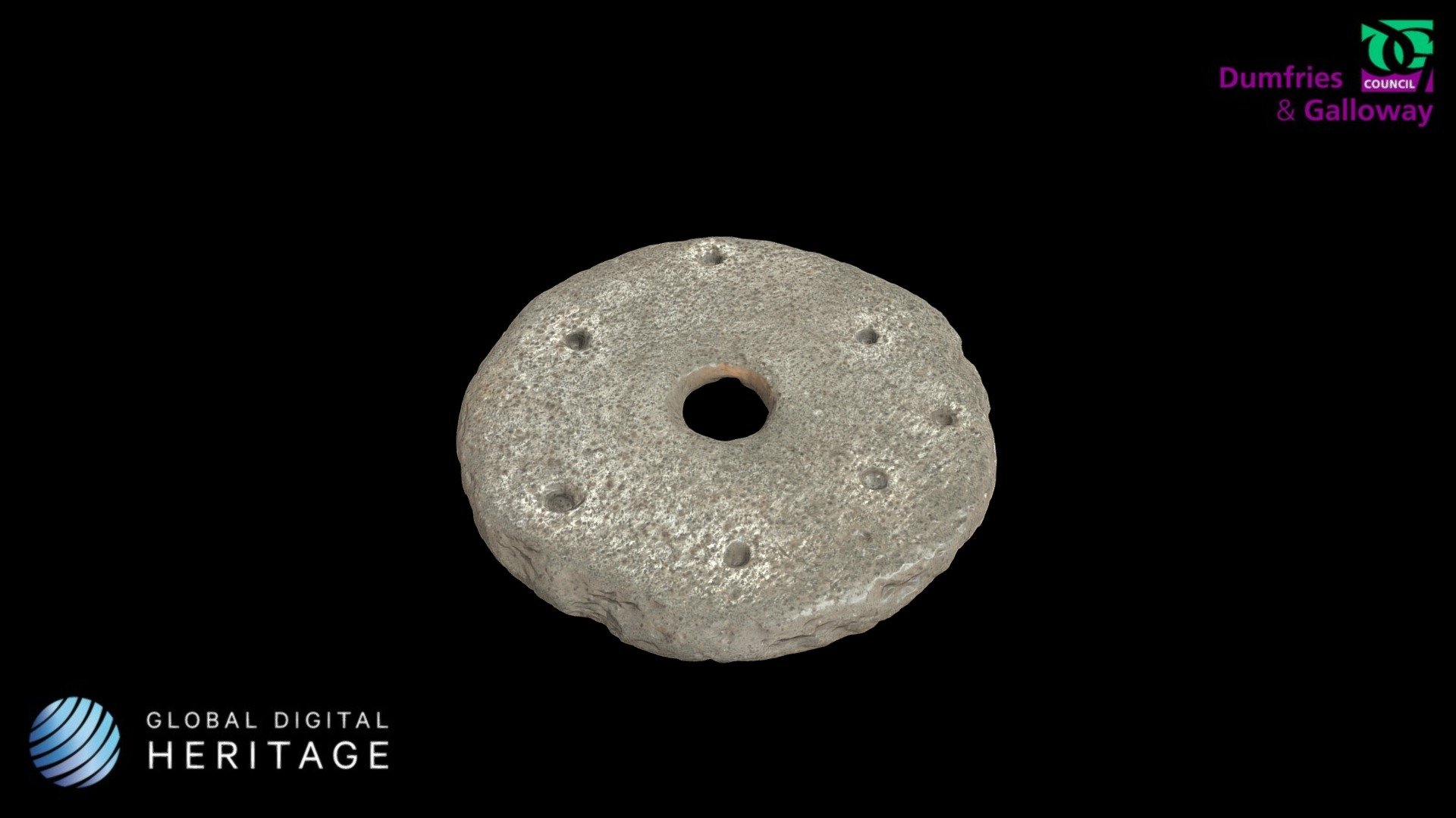 Quern Stone 1 - Download Free 3D model by Global Digital Heritage and ...