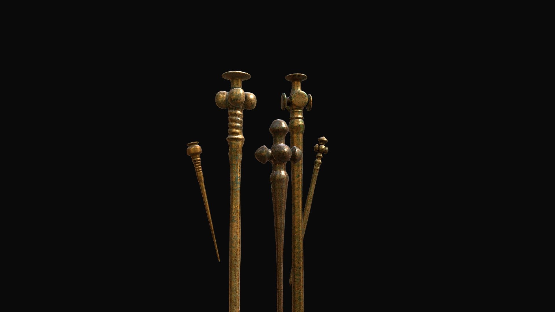 Clothes pins of the ancient Caucasus (N1) - Download Free 3D model by ...