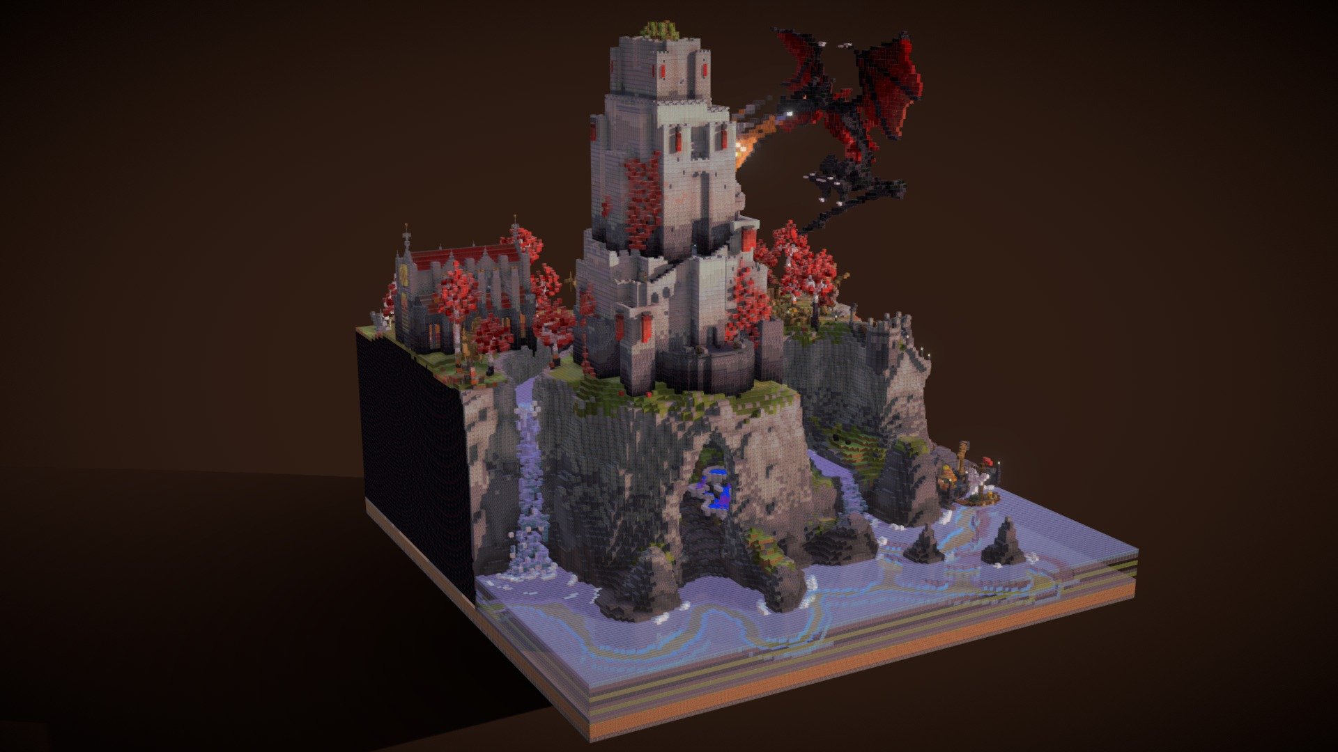 Crimson Keep - 3D model by SevenScroll5003 [2167ae5] - Sketchfab