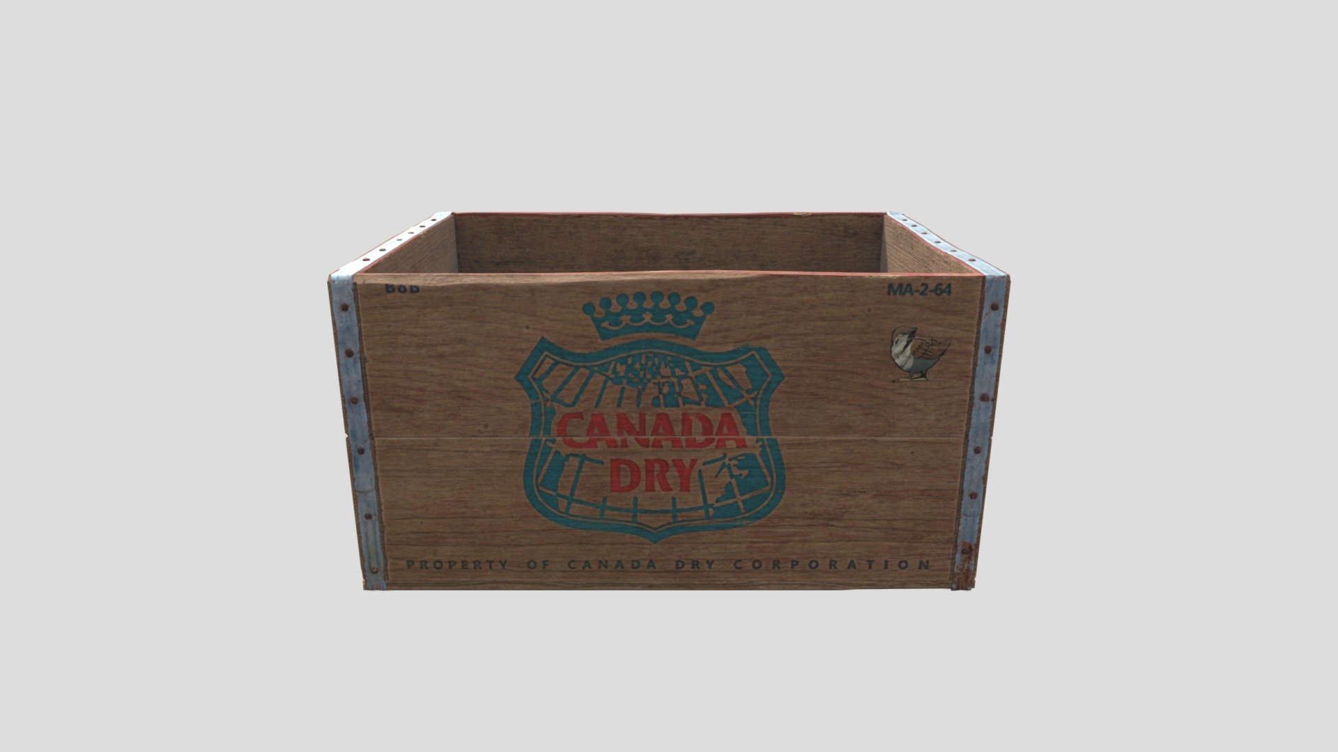 Vintage Wooden Drinks Crates 01 - Download Free 3D model by Stas_Chu ...