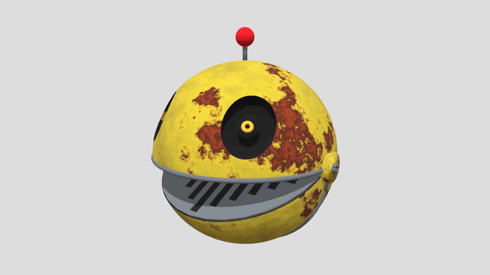 Pac-Man(Horror Ver) - 3D model by PROJEKTSANSSTUDIOS [2169433] - Sketchfab