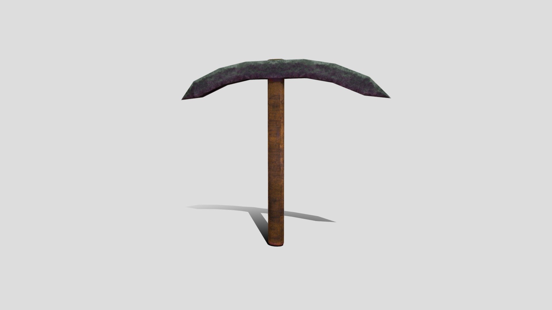 Simple Cartoon Pickaxe - 3D model by Jonathan Lennox (@elephant22700 ...