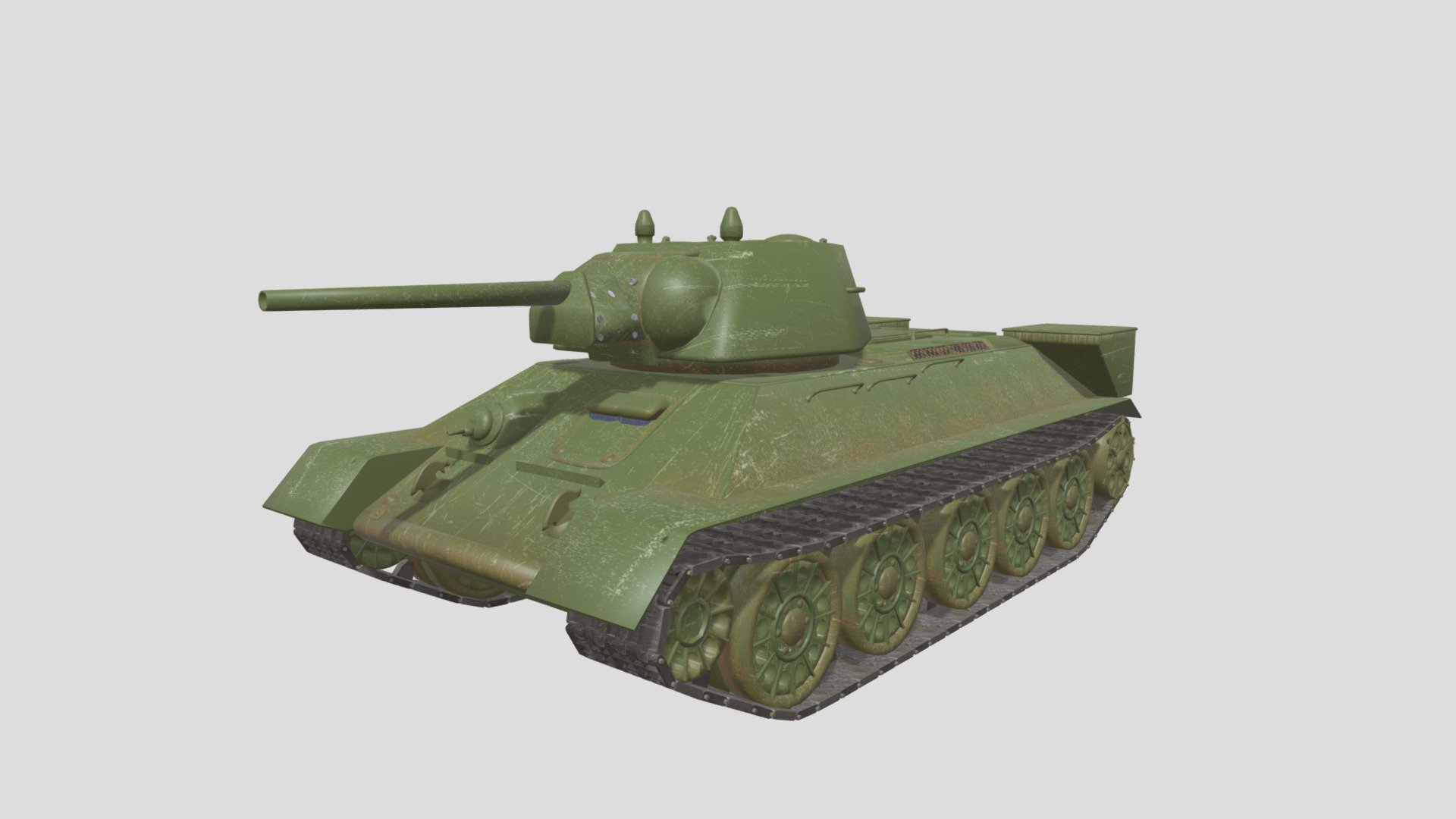 T-34 76 - 3D model by Len (@Grach_1) [216b020] - Sketchfab