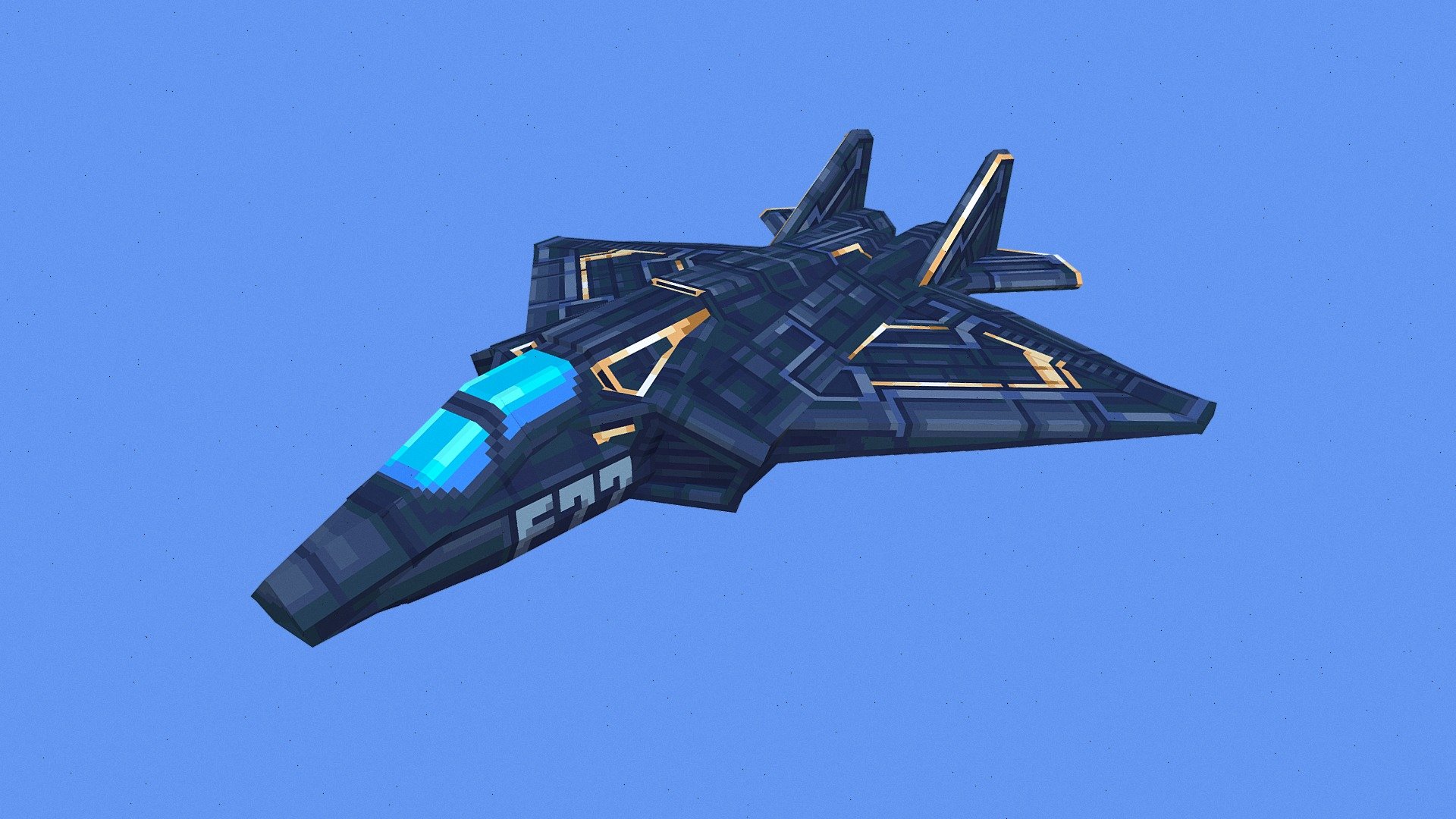 Minecraft Fighter Jet Does This Look Like A Fighter Jet To You?