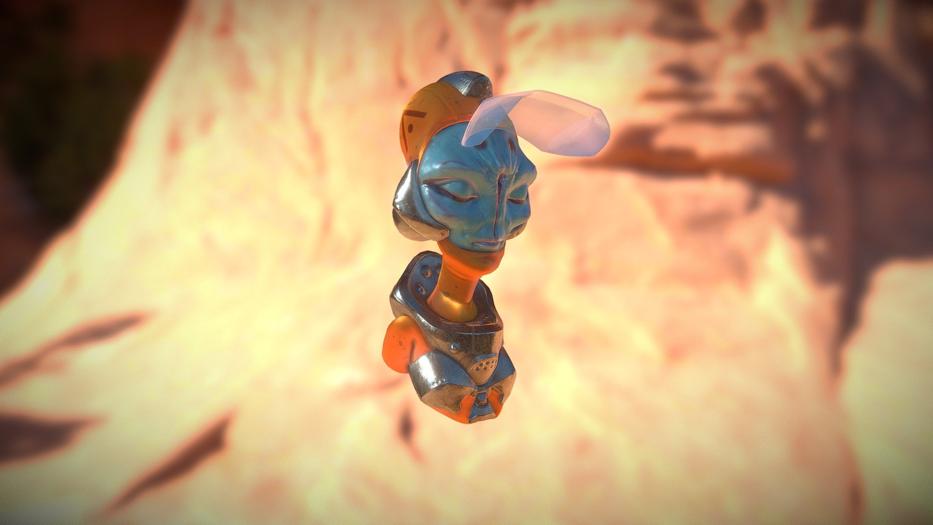 Alien_v.1 - 3D model by Eduardo0611 [216b955] - Sketchfab