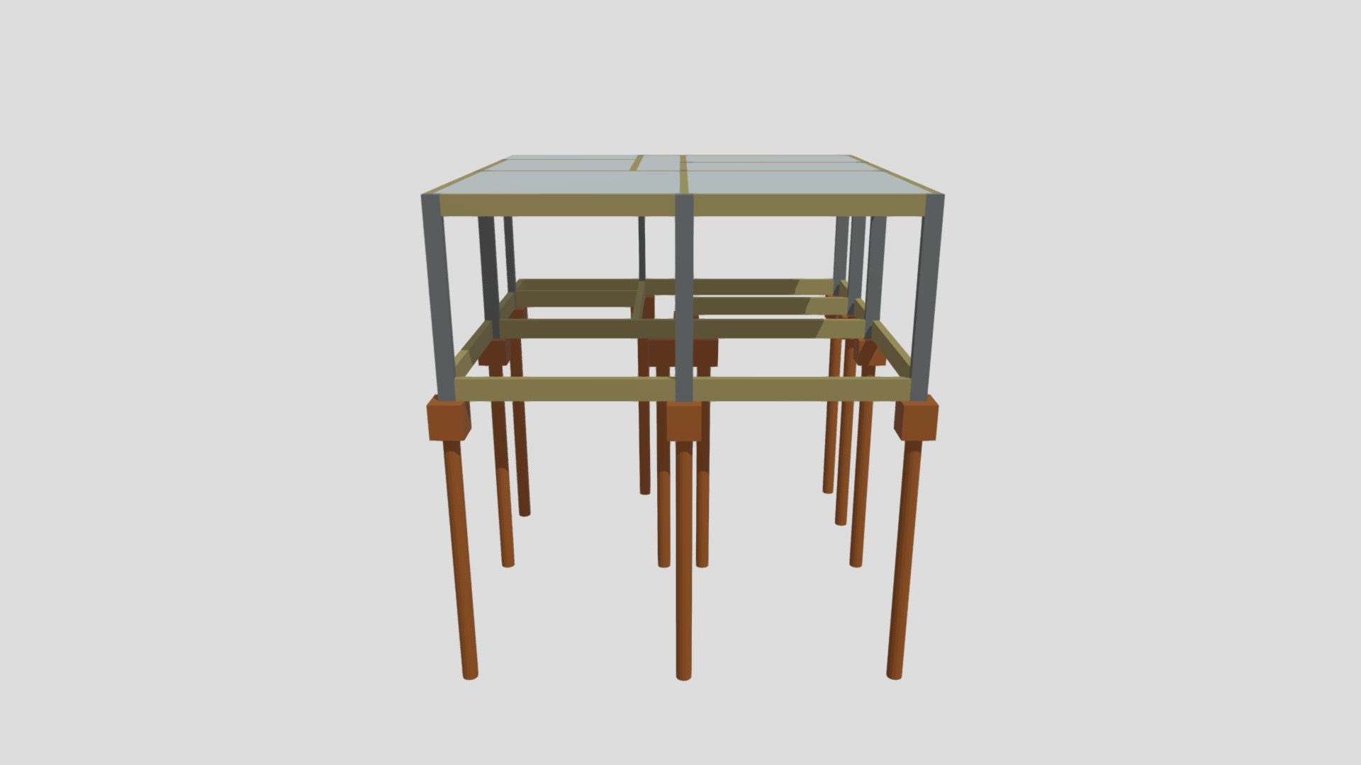 3D Portico - 3D model by gian_lss [216da12] - Sketchfab