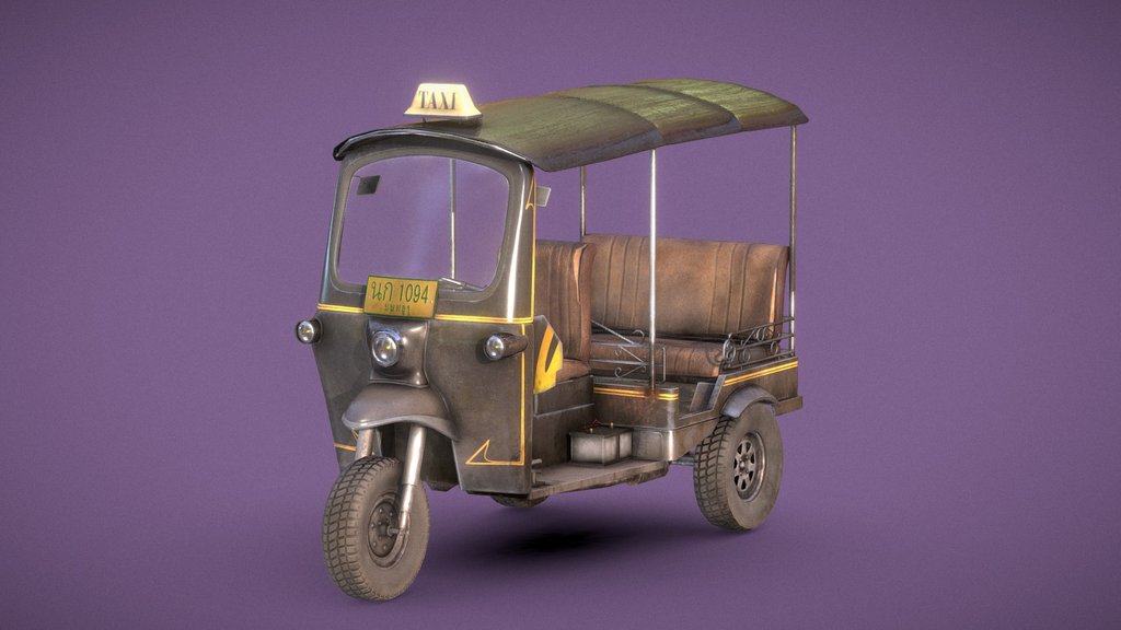 tuktuk - A 3D model collection by tryzo.mique - Sketchfab