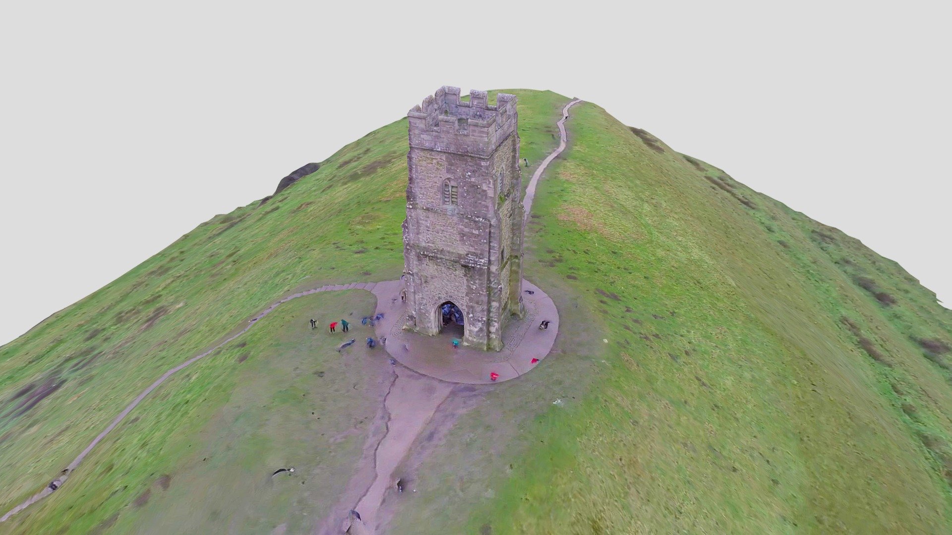 Glastonbury Tor - Download Free 3D model by Digitise3D [216f855 ...