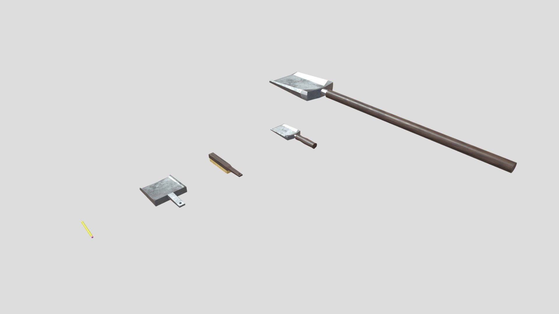 Tools - 3D model by RavenRohne [217170f] - Sketchfab