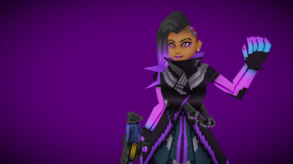 Low poly Sombra - 3D model by the_regressor (@the-regressor) [217195f ...