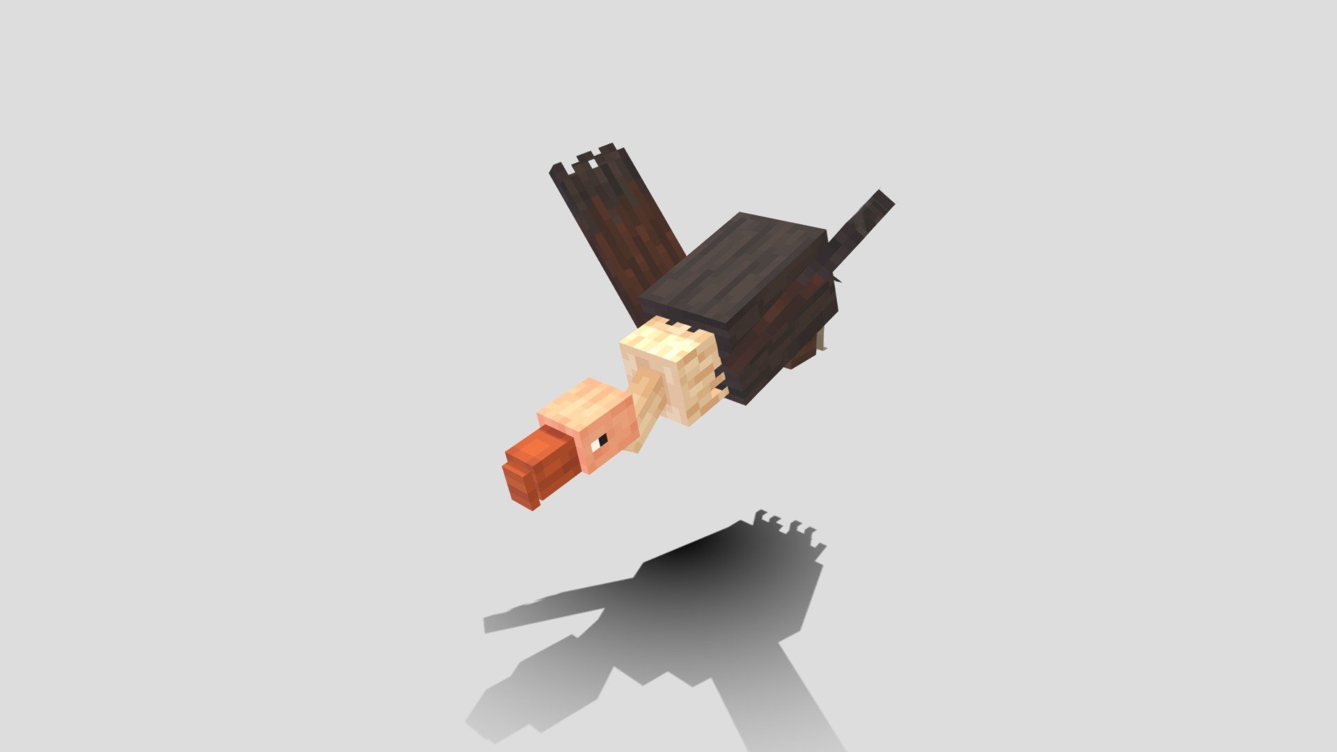Minecraft Badland's Vulture from Biome Chooser - 3D model by Leia LY (@waex) [2171c00] - Sketchfab