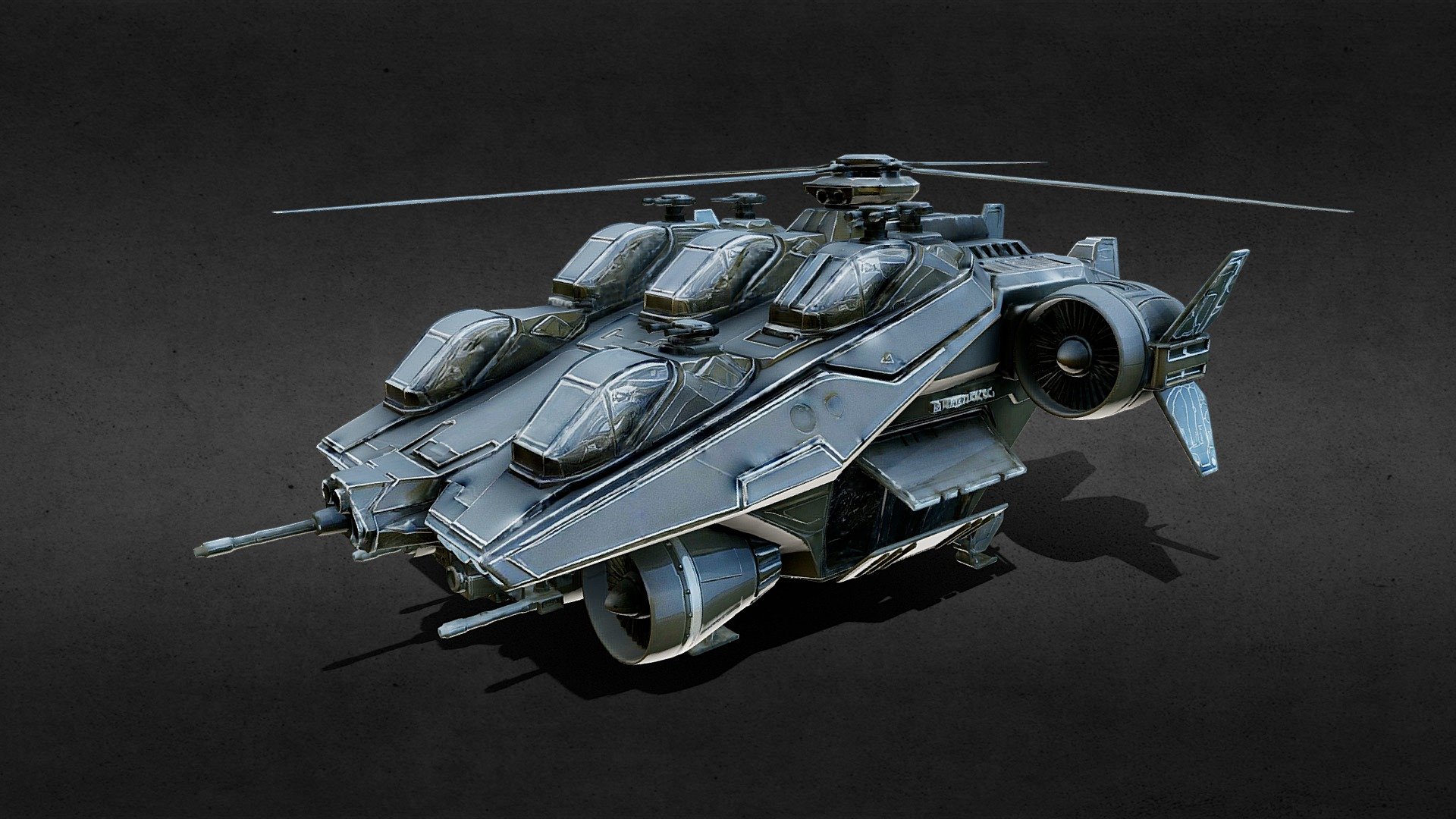AAPC- Arial Armored Personnel Carrier - 3D model by VertaScan [2172c58 ...