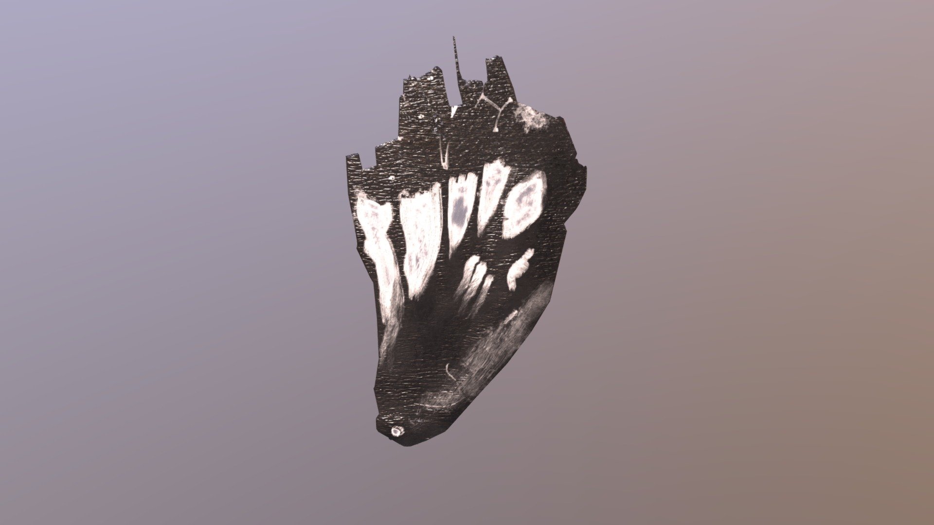 Butterfly Wing Detailed - Download Free 3D model by G. John Turnbull ...
