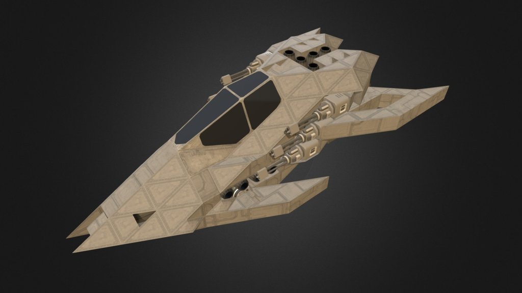 Interceptor IN-7 - 3D model by texnos [2174602] - Sketchfab