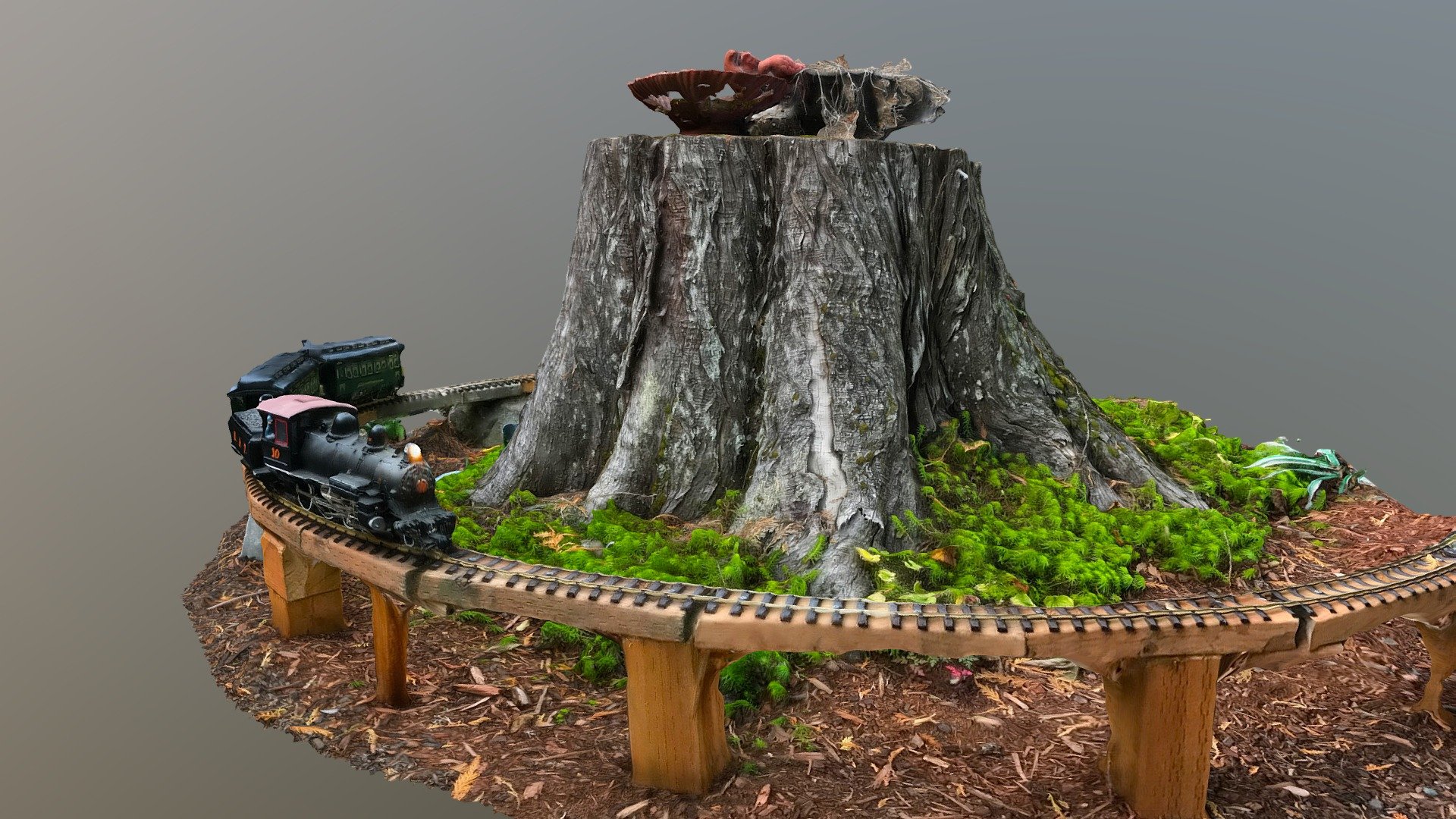 Train Stump - 3D model by peter54 [21747c7] - Sketchfab