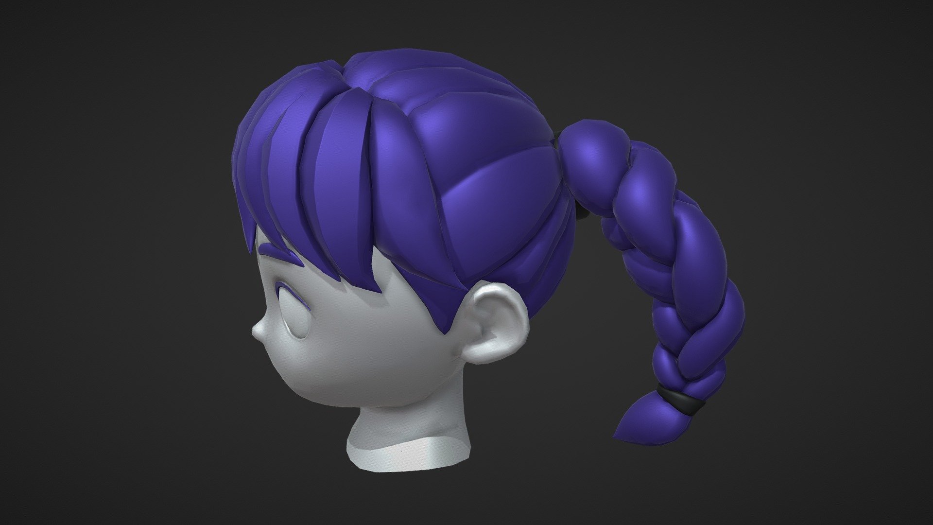 hair type - 3D model by ostrich (@gohean33) [2174eea] - Sketchfab