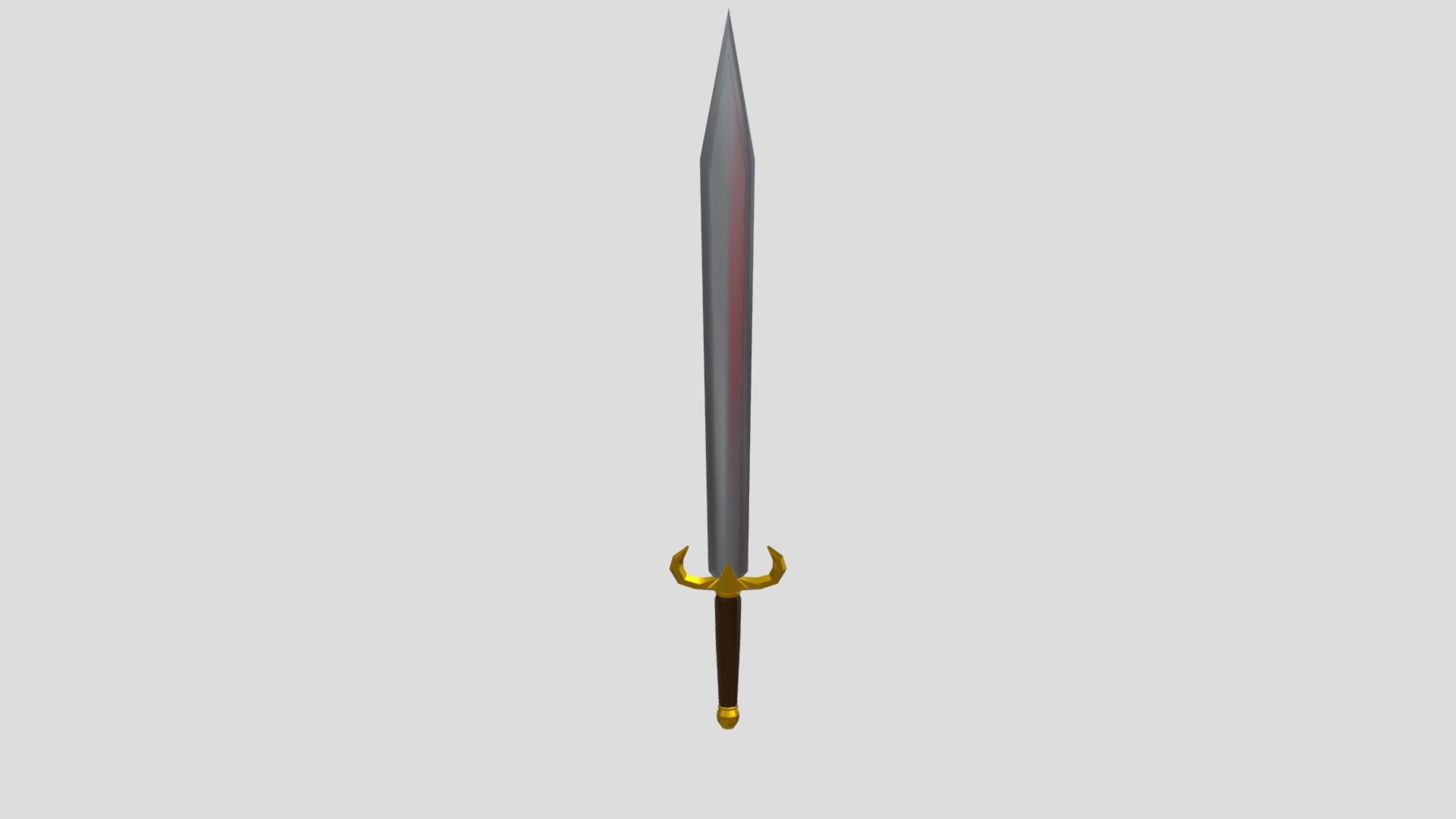 Lowpoly Sword - Download Free 3D model by Marcus_Messina [217597b ...