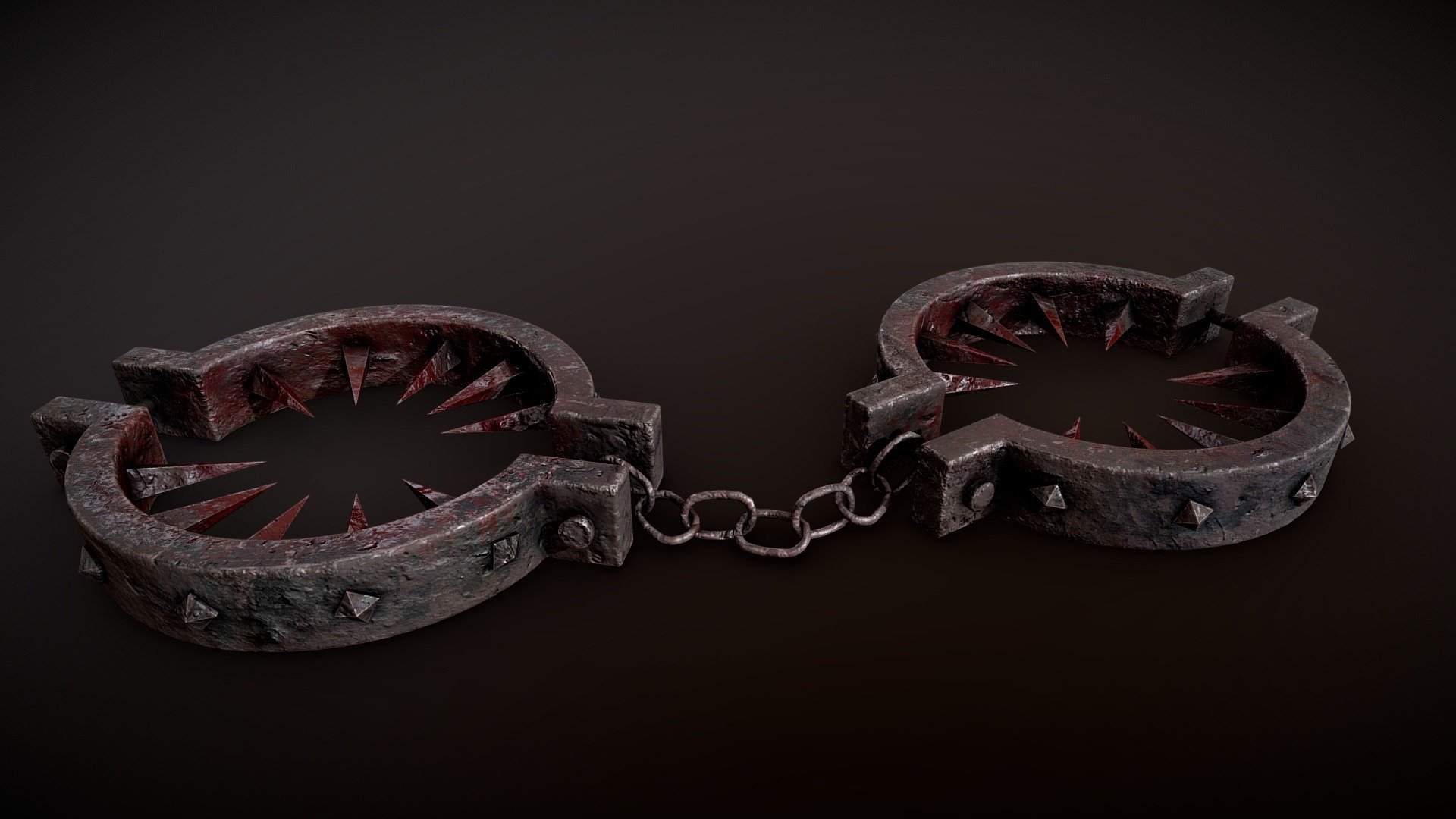 Hand Shackles - 3D model by Brandon Baldwin (@Hepatitis_Bee) [2176ae2 ...