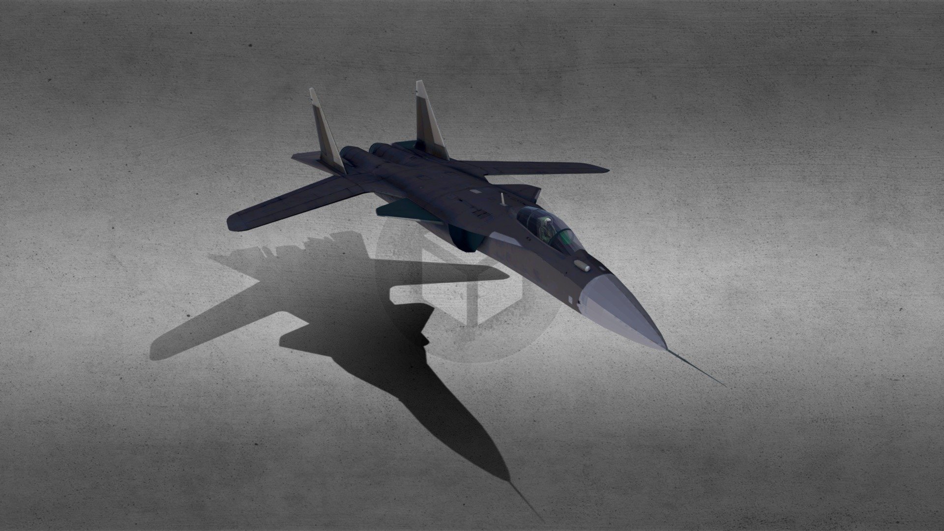 Su-47 - 3D model by deklox [21777d4] - Sketchfab