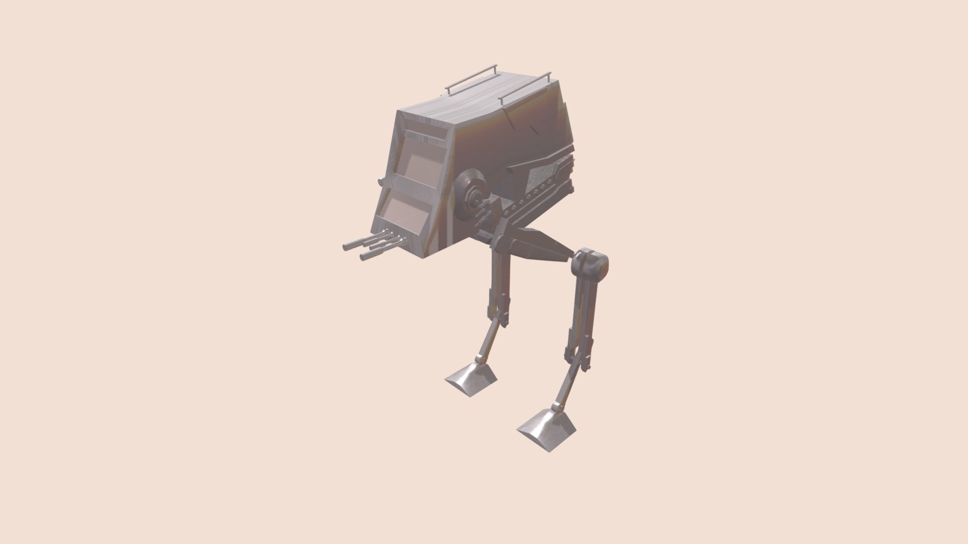 Star wars at-st - Download Free 3D model by LutterGohan [217a2d0 ...
