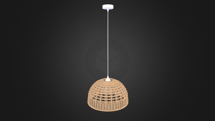 Rattan-lighting 3D models - Sketchfab