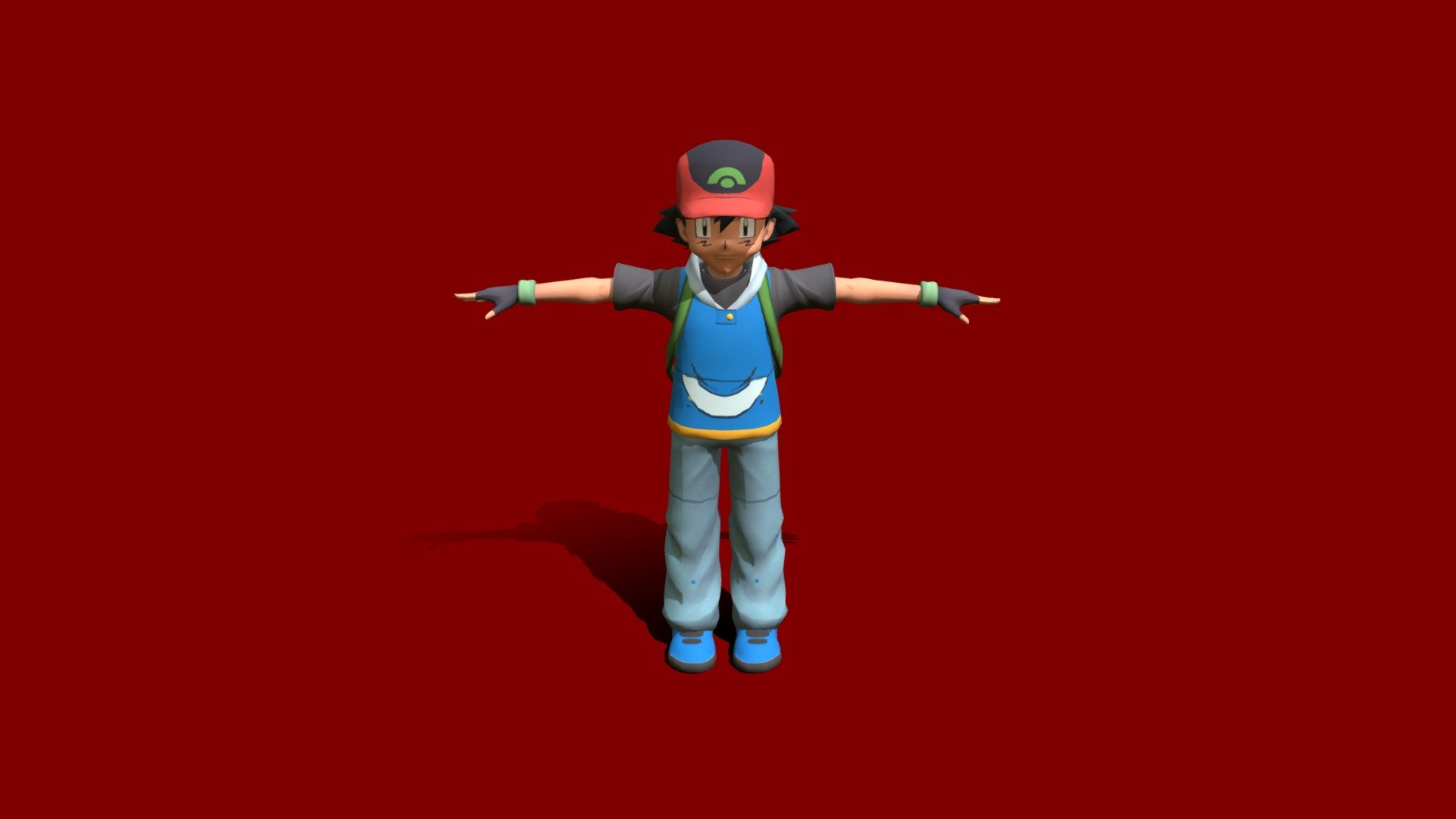 Ash - 3D model by Leo's Freelance 3D Artist (@cyonelo) [217b7ac ...