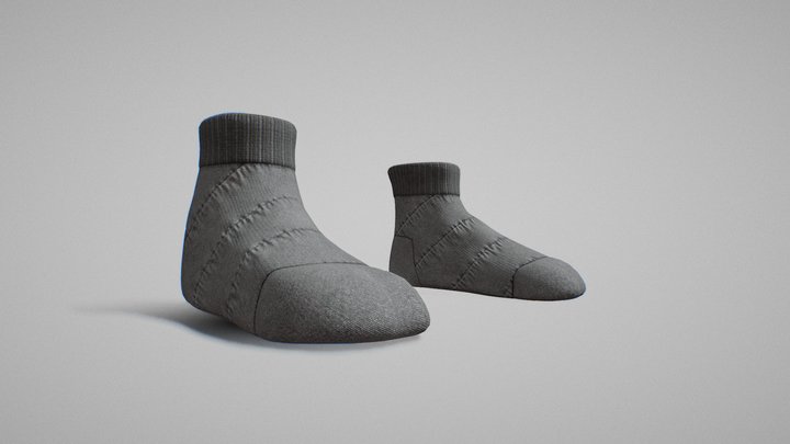 Socks 3D models - Sketchfab