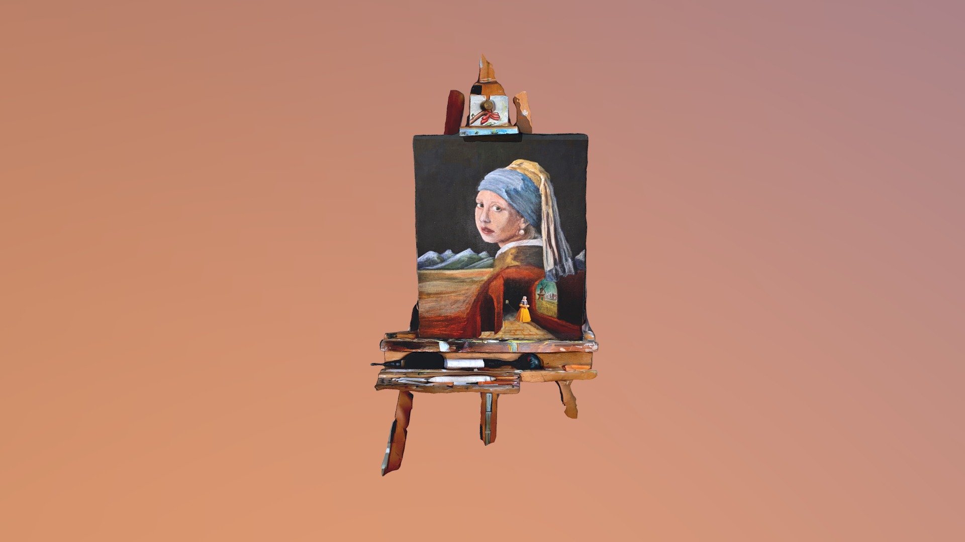Meisje 1 Juni - 3D model by SurWdB [217e70c] - Sketchfab