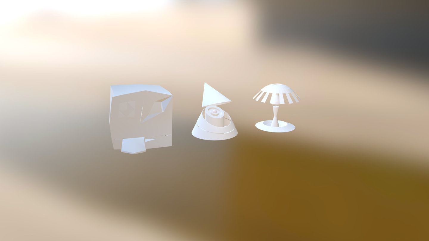 Mesh Modelling Exercise 01 - 3D model by exleper1 [217facf] - Sketchfab