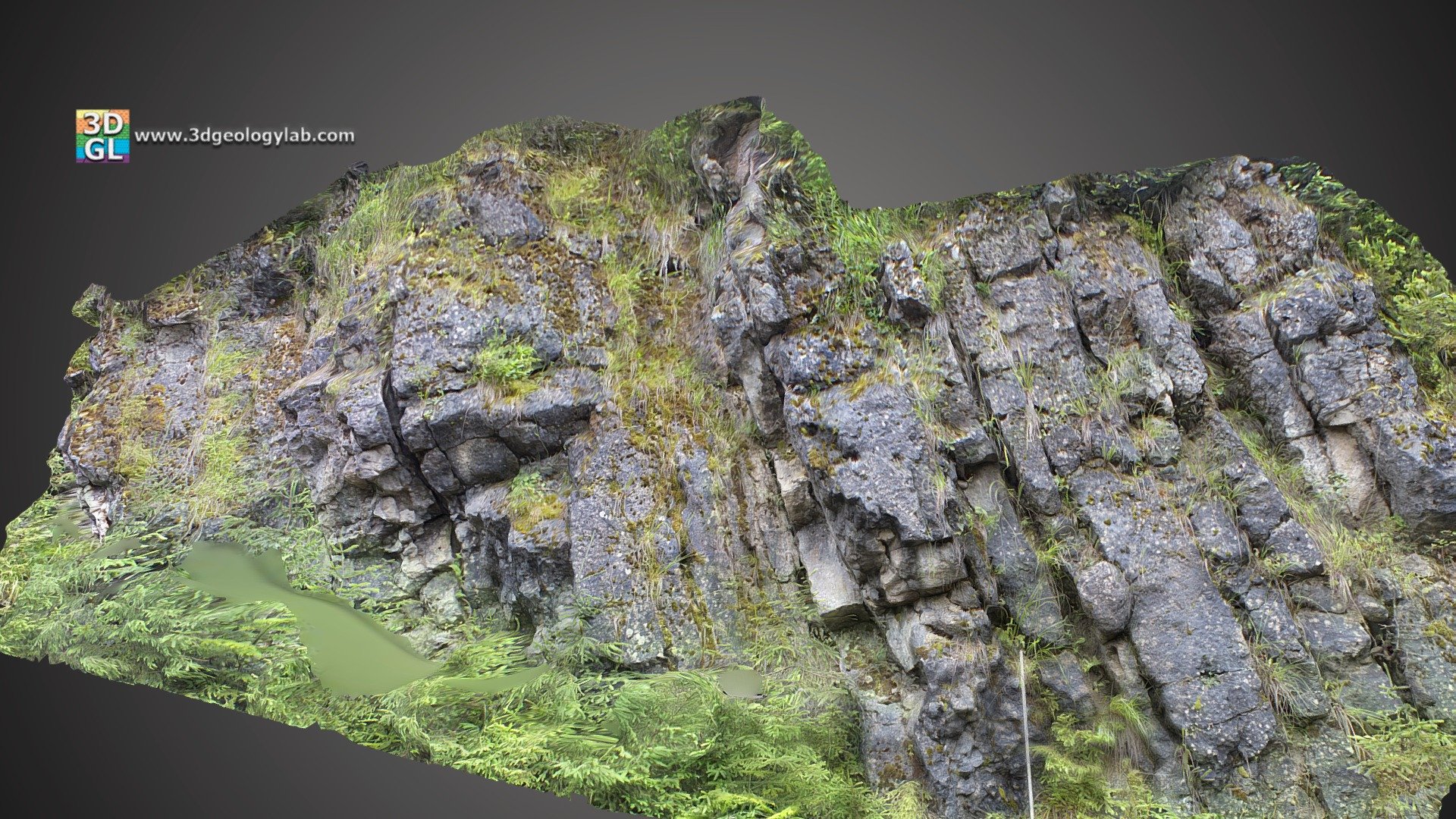 Outcrop - H212 - 3D model by 3D Geology Laboratory (@3DGeologyLab ...