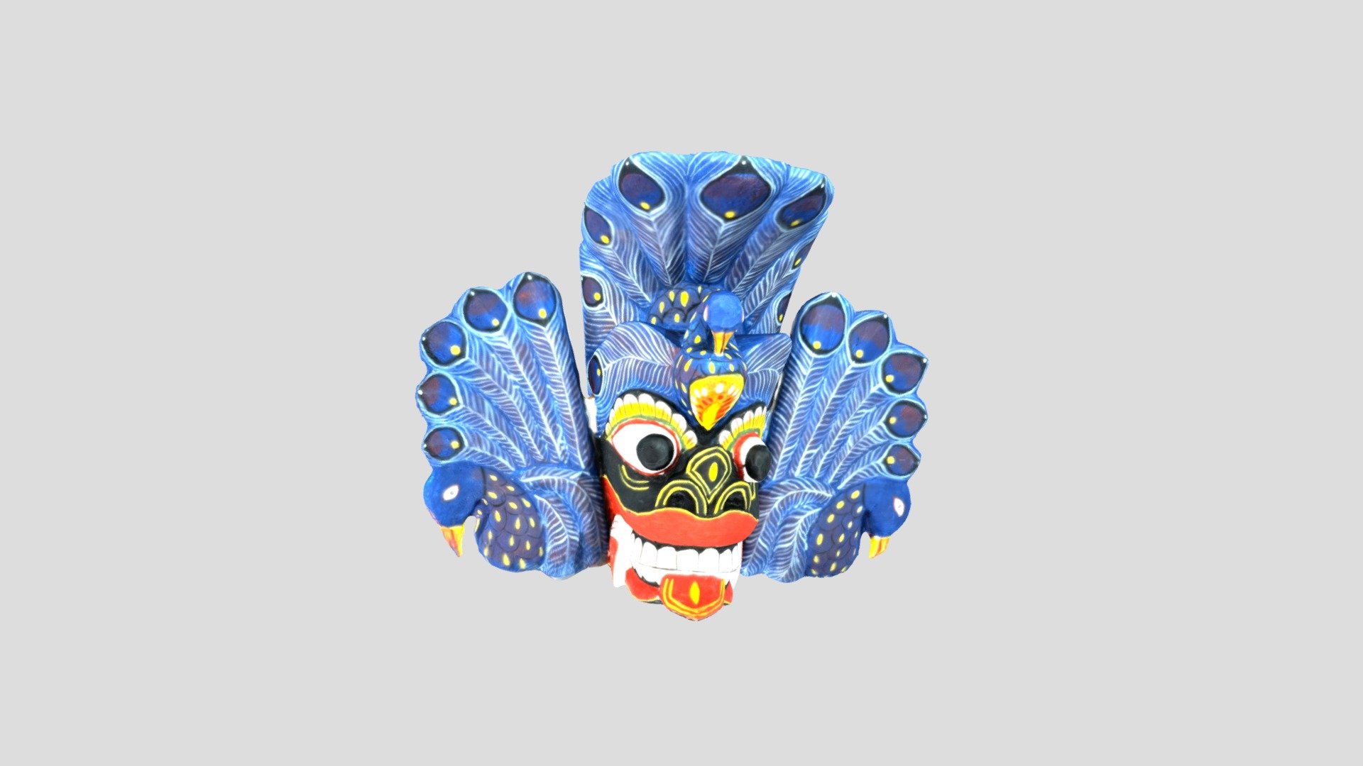 Raksha Mask - 3D model by AbdoT [217fe52] - Sketchfab
