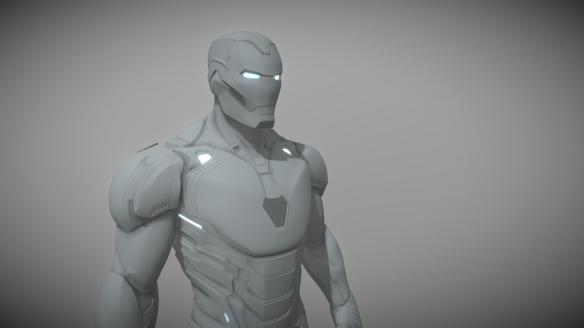 Iron-man-mark-85 {No Texture} - Download Free 3D model by Froggy ...
