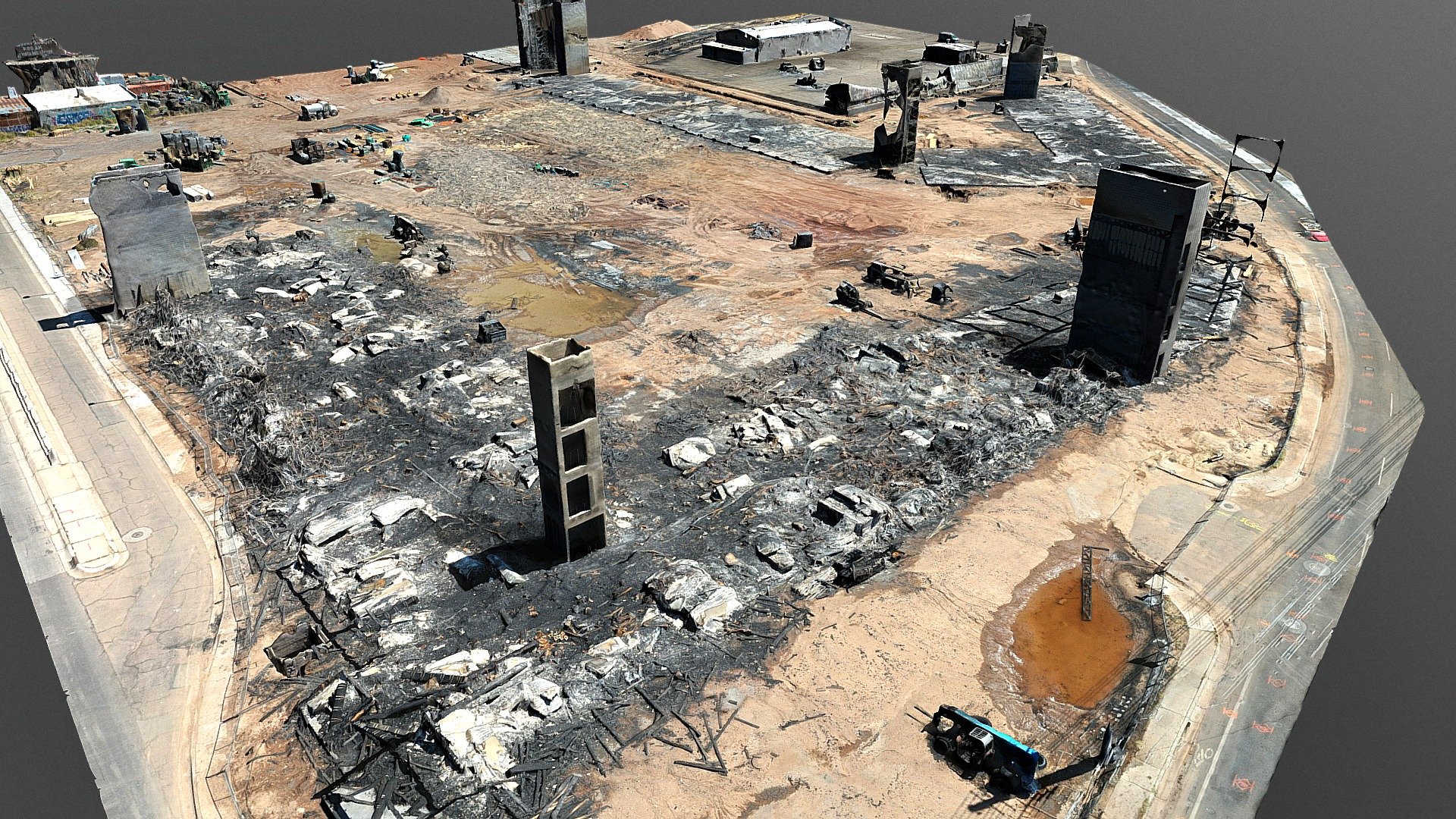 PHOENIX FIRE - NEXT DAY AFTERMATH 2020 - Buy Royalty Free 3D model by ...