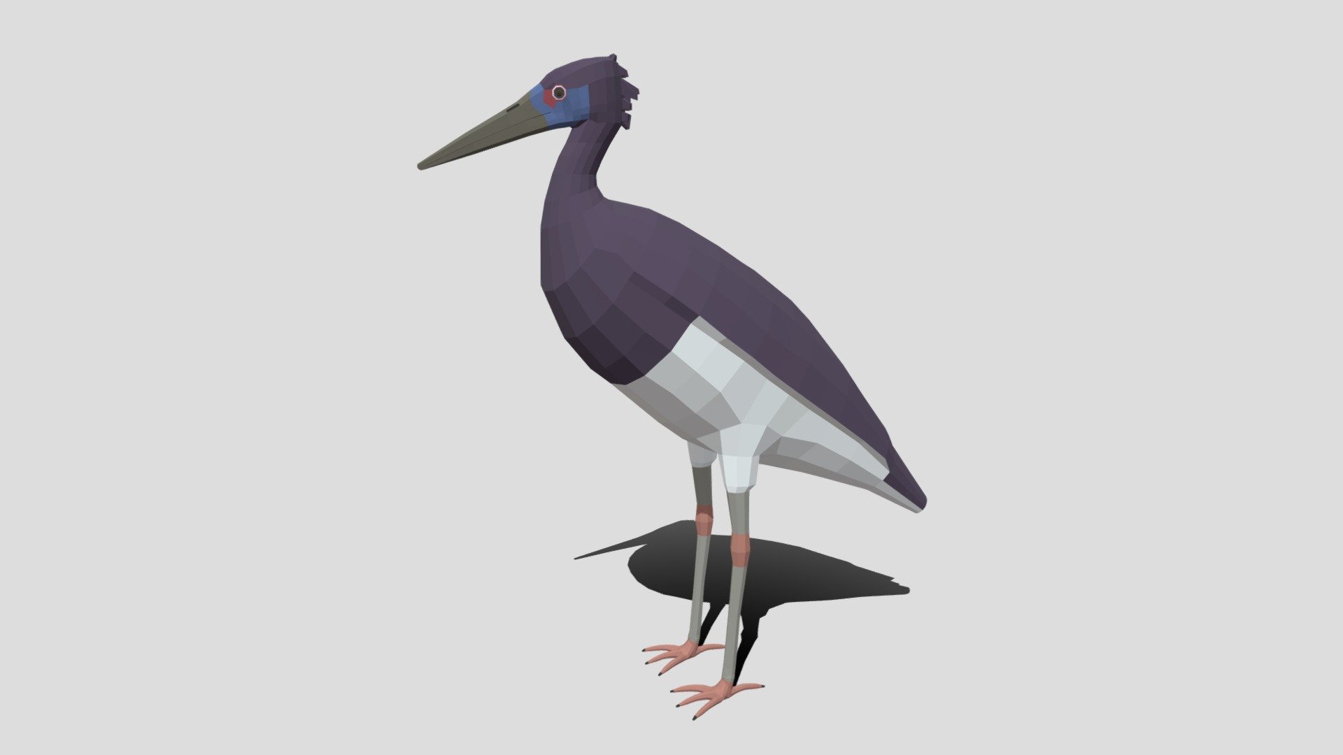 Low Poly Cartoon Abdim Stork - Buy Royalty Free 3D model by chroma3d ...