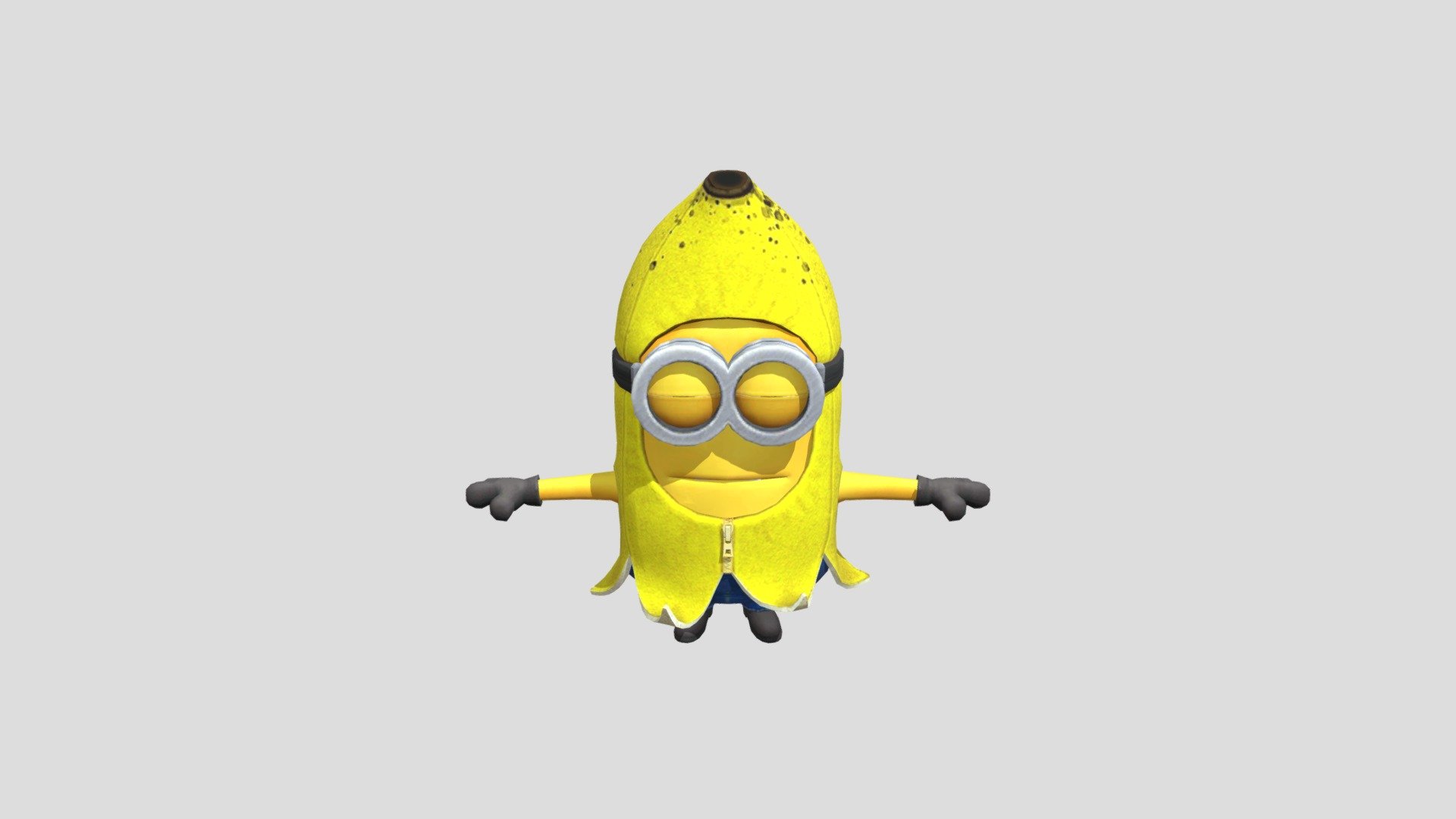 Minion Rush - Banana Man - Download Free 3D model by MinionRusher ...