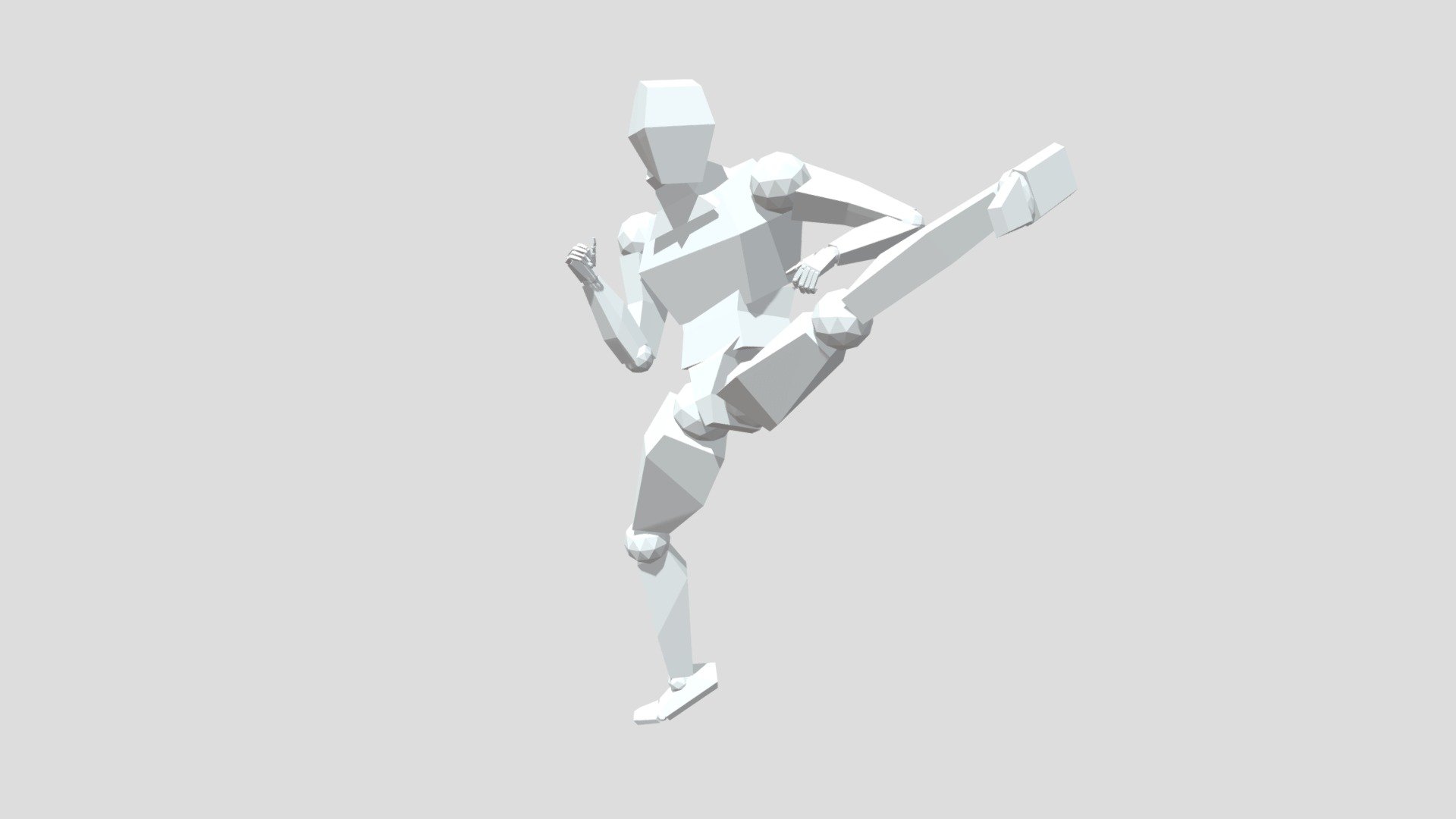 Low Poly Man - 3D model by CaptainKong [2186174] - Sketchfab