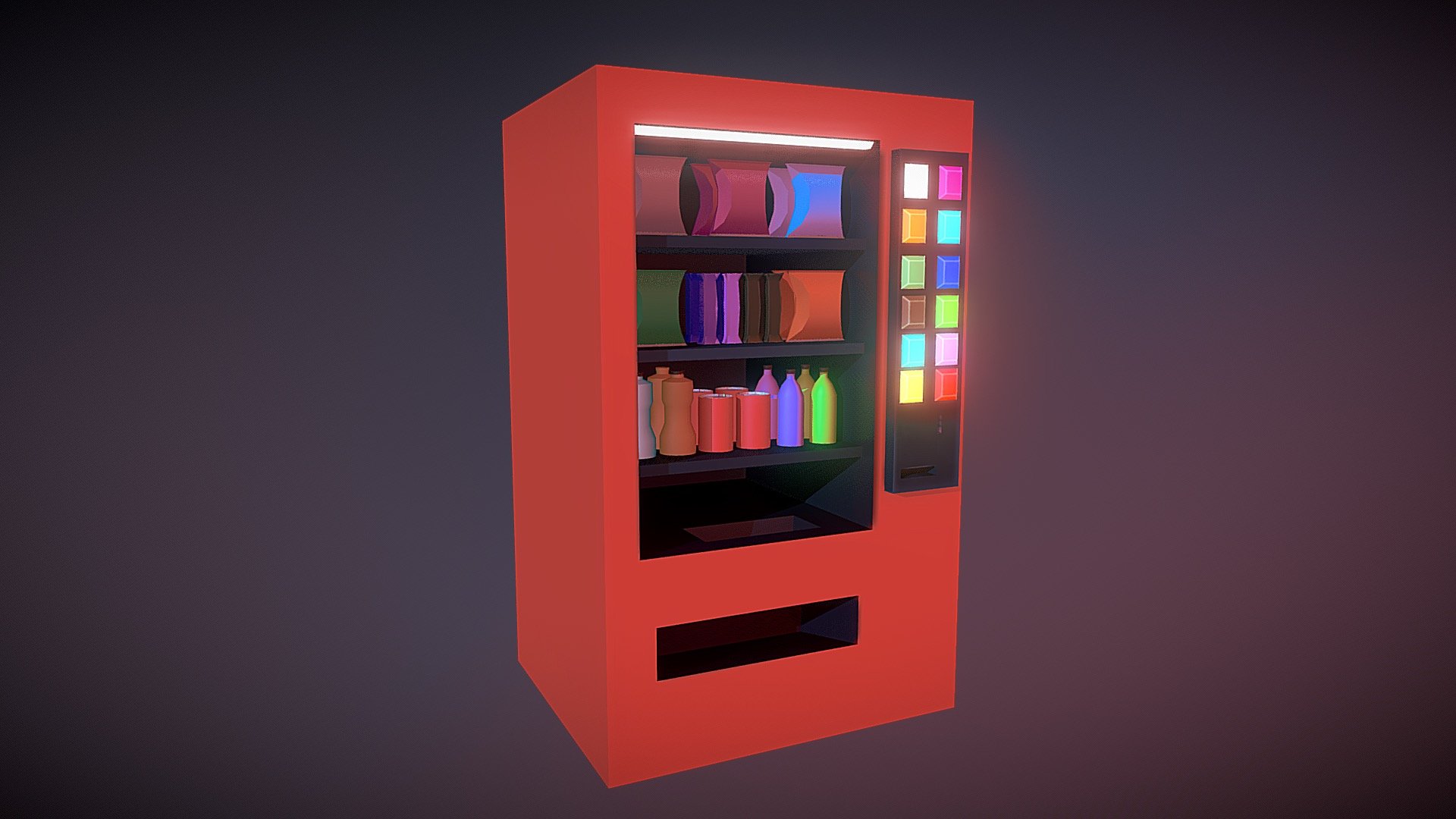Vending Machine - 3D model by Bri (@DonutsAreCoolakaBri) [2186a59 ...