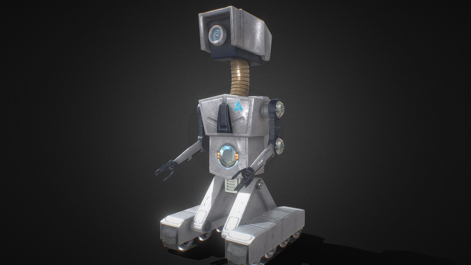 Robot - Download Free 3D model by PAndras (@PusztaiAndras) [21882f0 ...