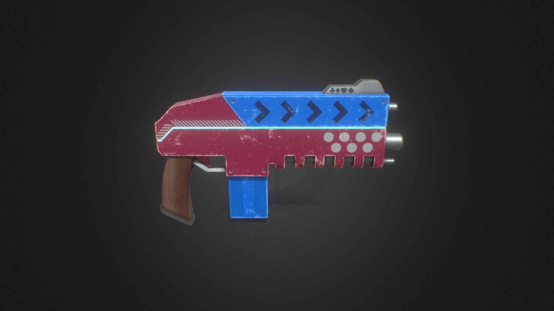 Gun_Bord - 3D model by sfandub [218a7e5] - Sketchfab