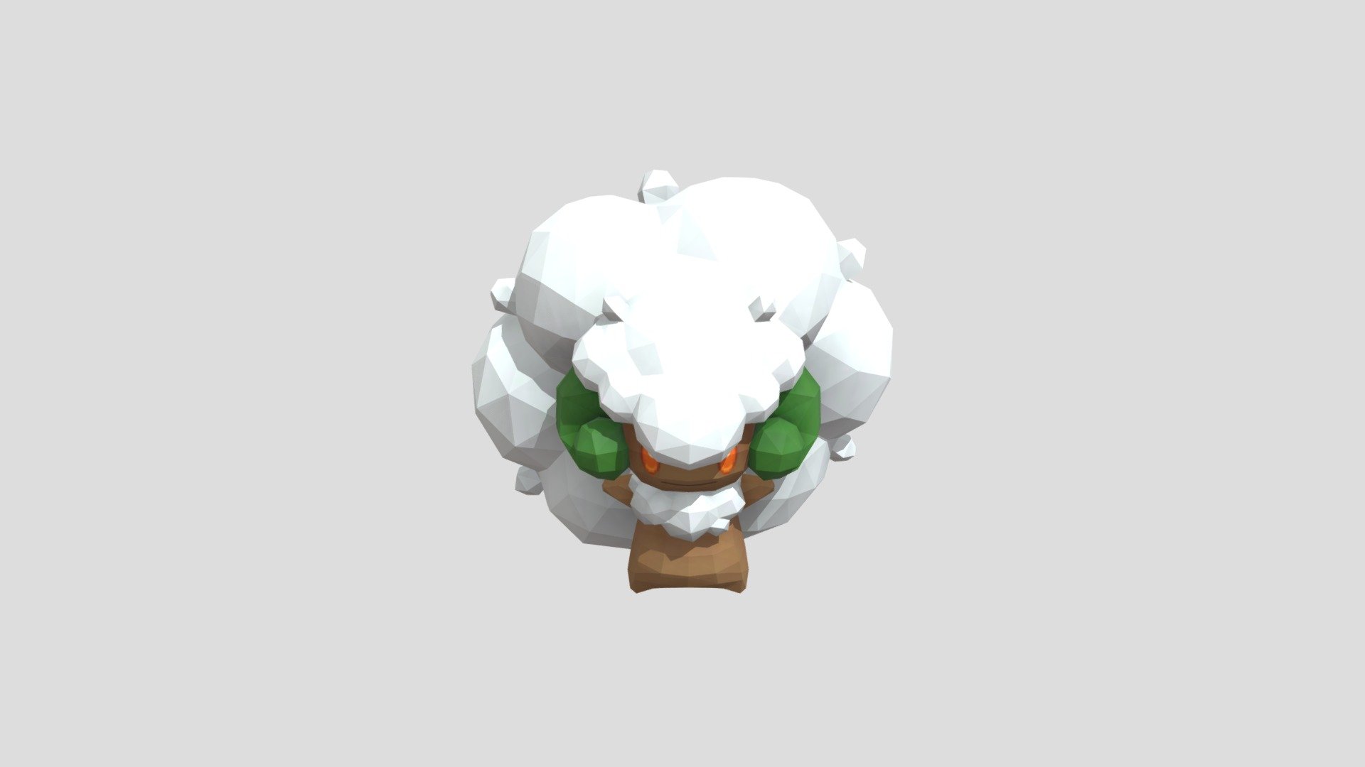 Whimsicott - Download Free 3D model by nguyenlouis32 [218afbf] - Sketchfab
